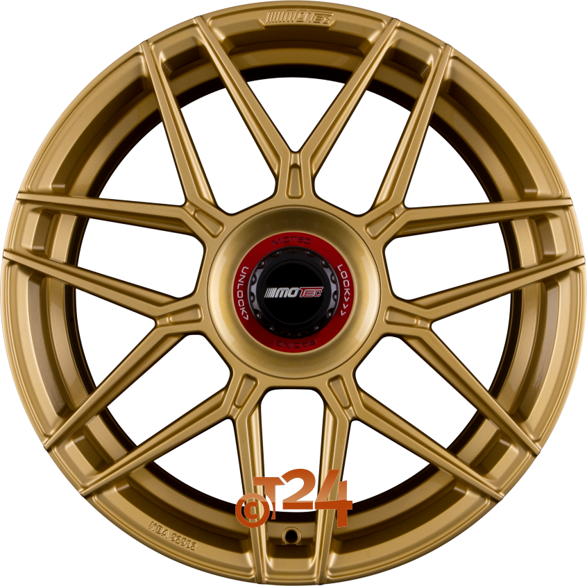 19 Zoll Motec Gt One Mct14 Für Audi A4 B8 B81 In Gold Lackiert